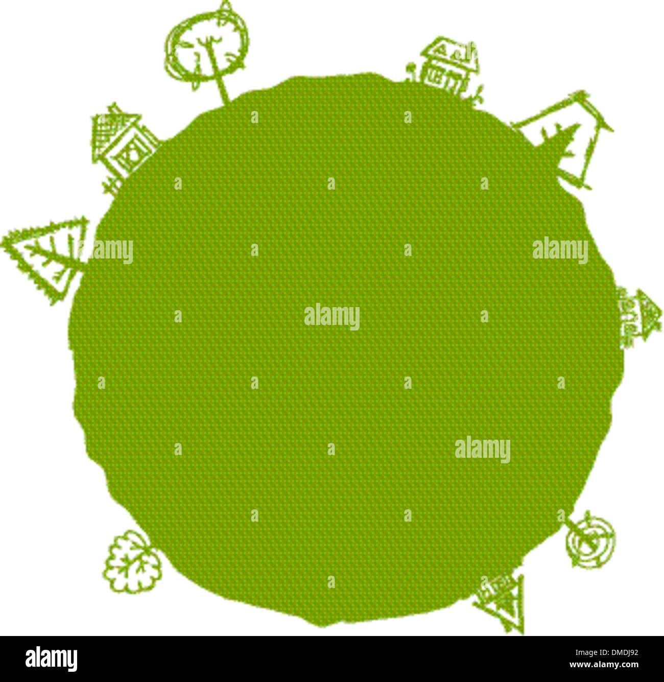 Green houses Stock Vector Images - Alamy