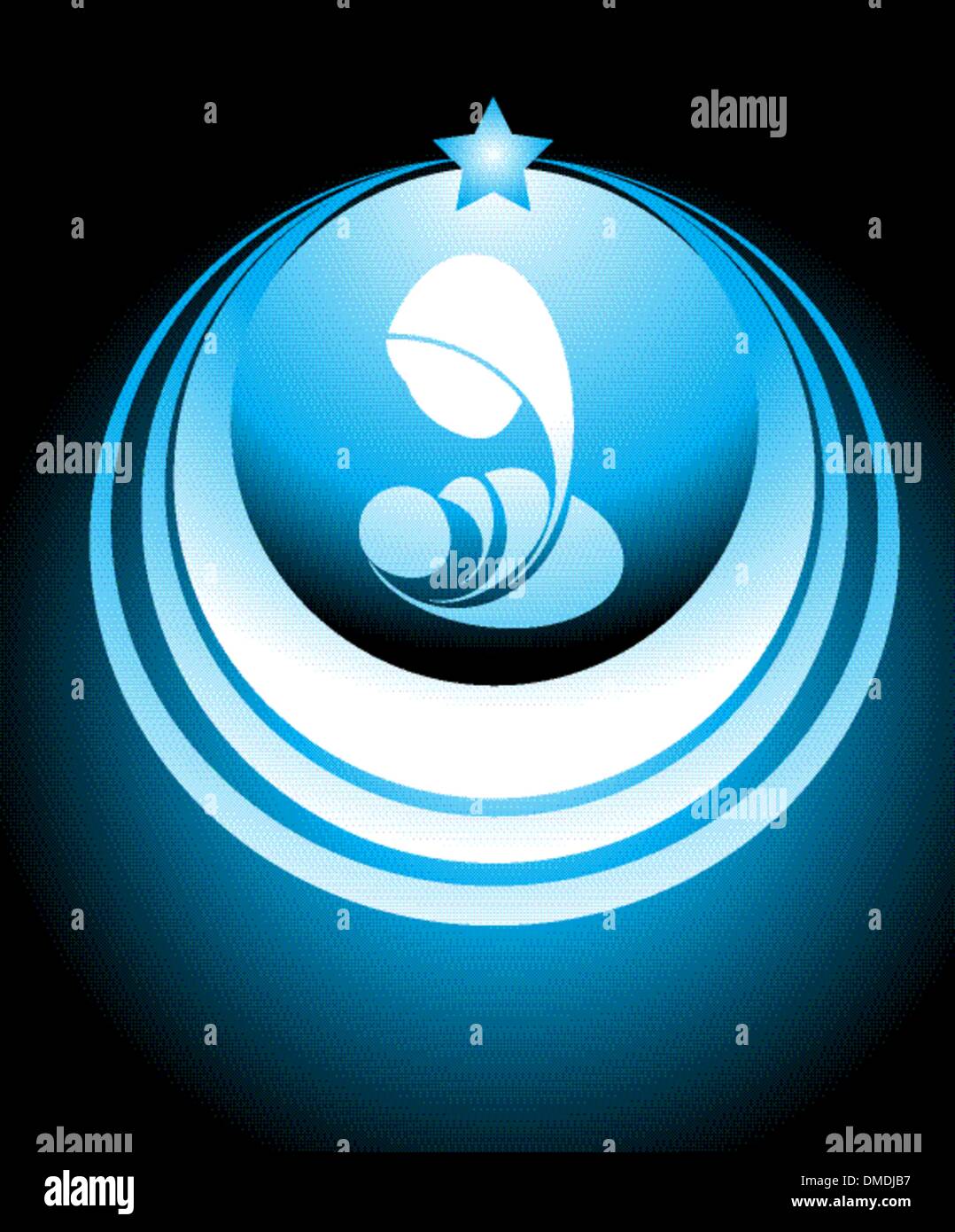 Virgin mary silhouette icon hi-res stock photography and images - Alamy