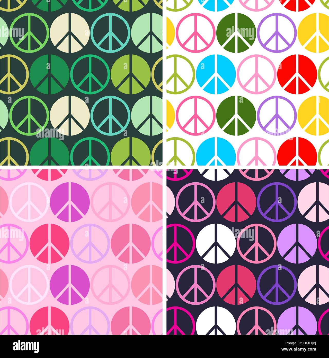 Peace pattern hi-res stock photography and images - Alamy