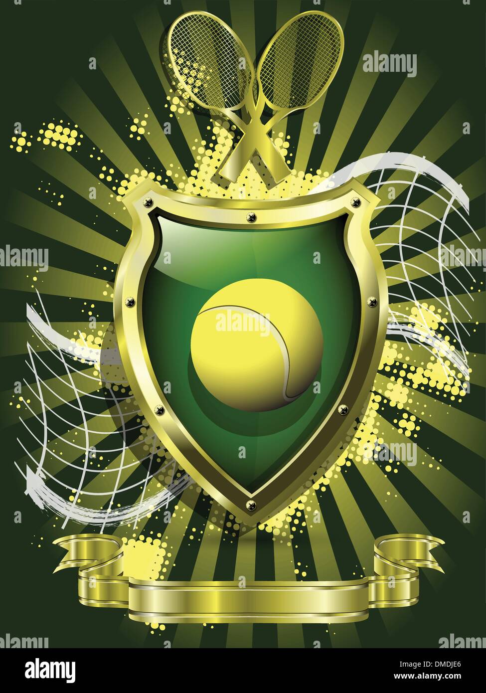 Court on yellow sign Stock Vector Images - Alamy