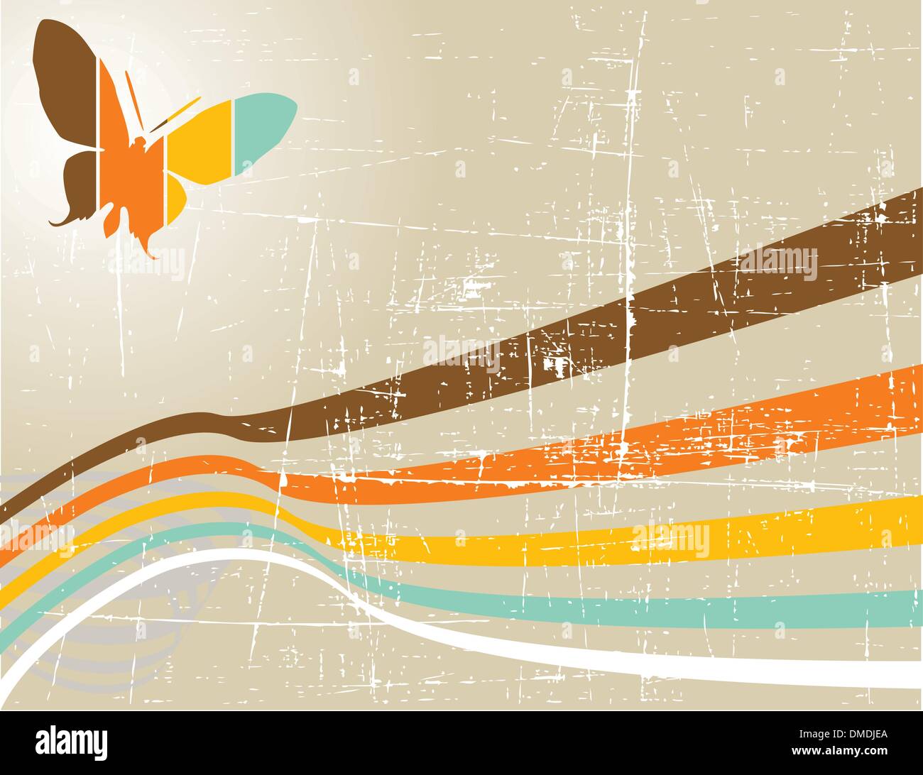 the vector retro grunge background Stock Vector Image & Art - Alamy