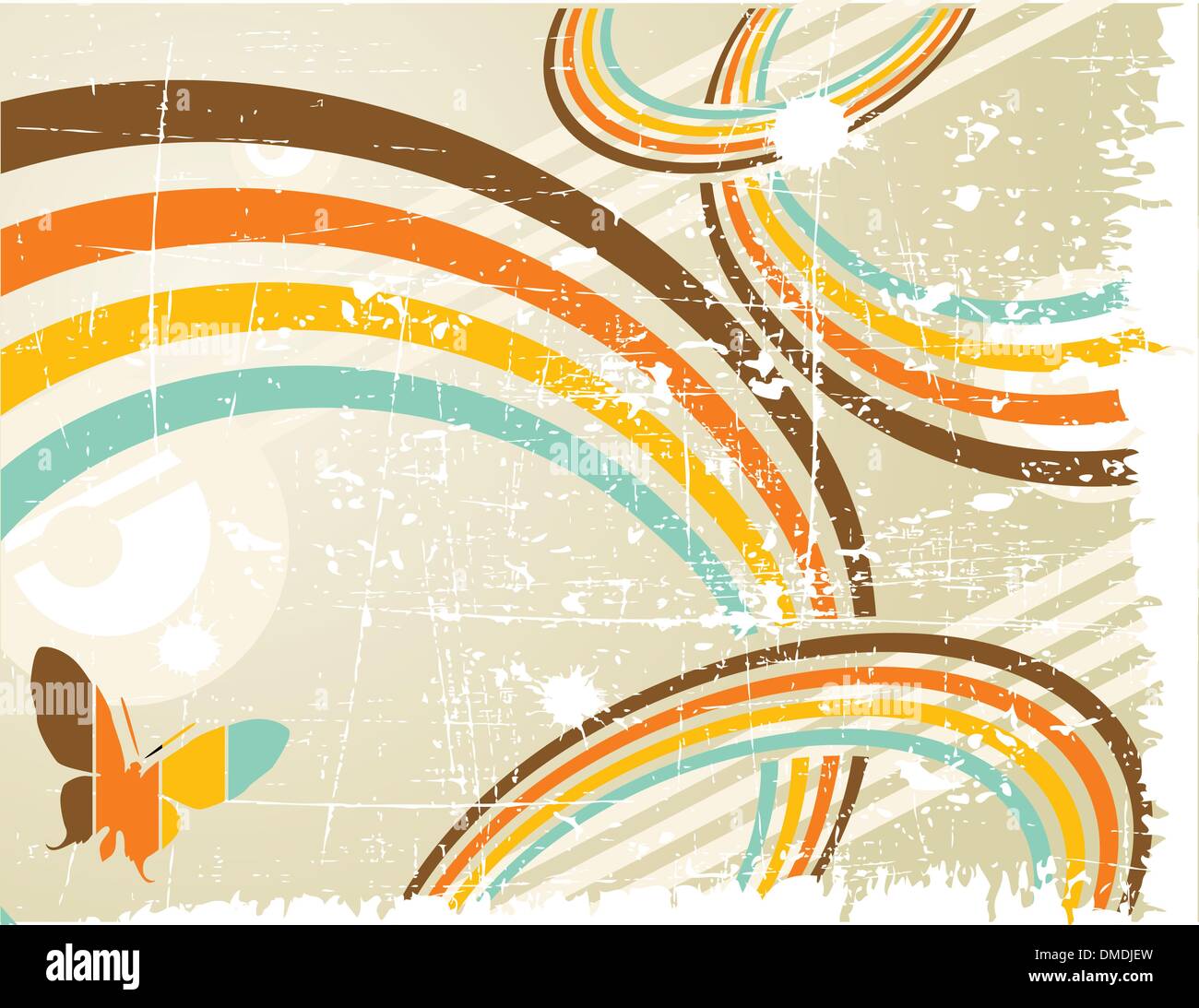 the vector retro grunge background Stock Vector Image & Art - Alamy