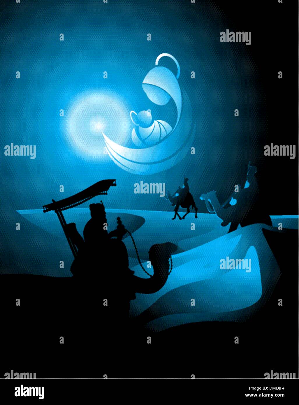 Biblical scene bible saint Stock Vector Images - Alamy