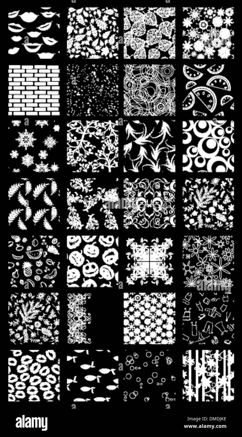 Set of seamless backgrounds for your design Stock Vector Image & Art ...