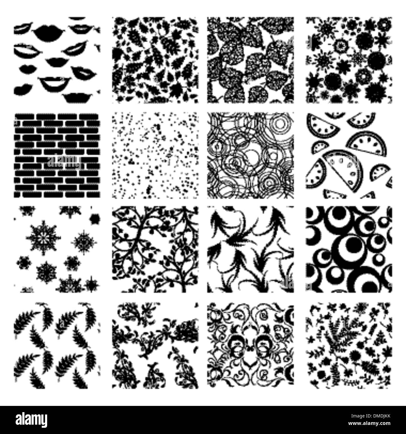 Set of seamless backgrounds for your design Stock Vector Image & Art ...