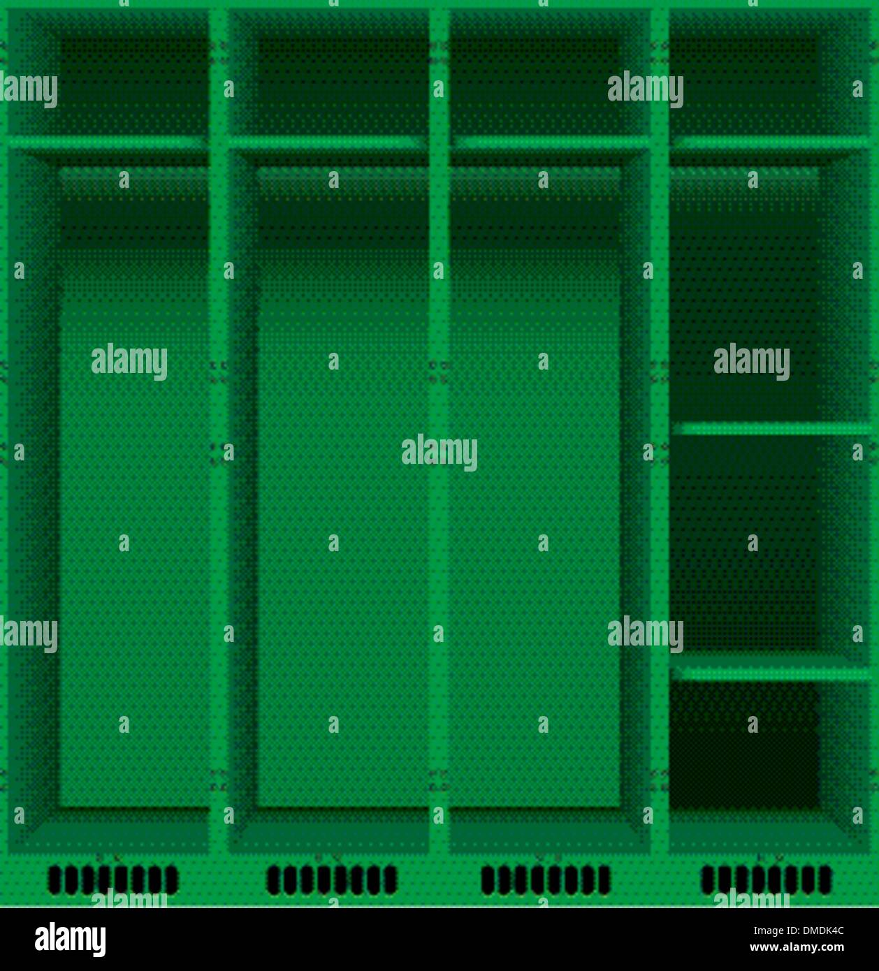 Student lockers school school Stock Vector Images - Alamy