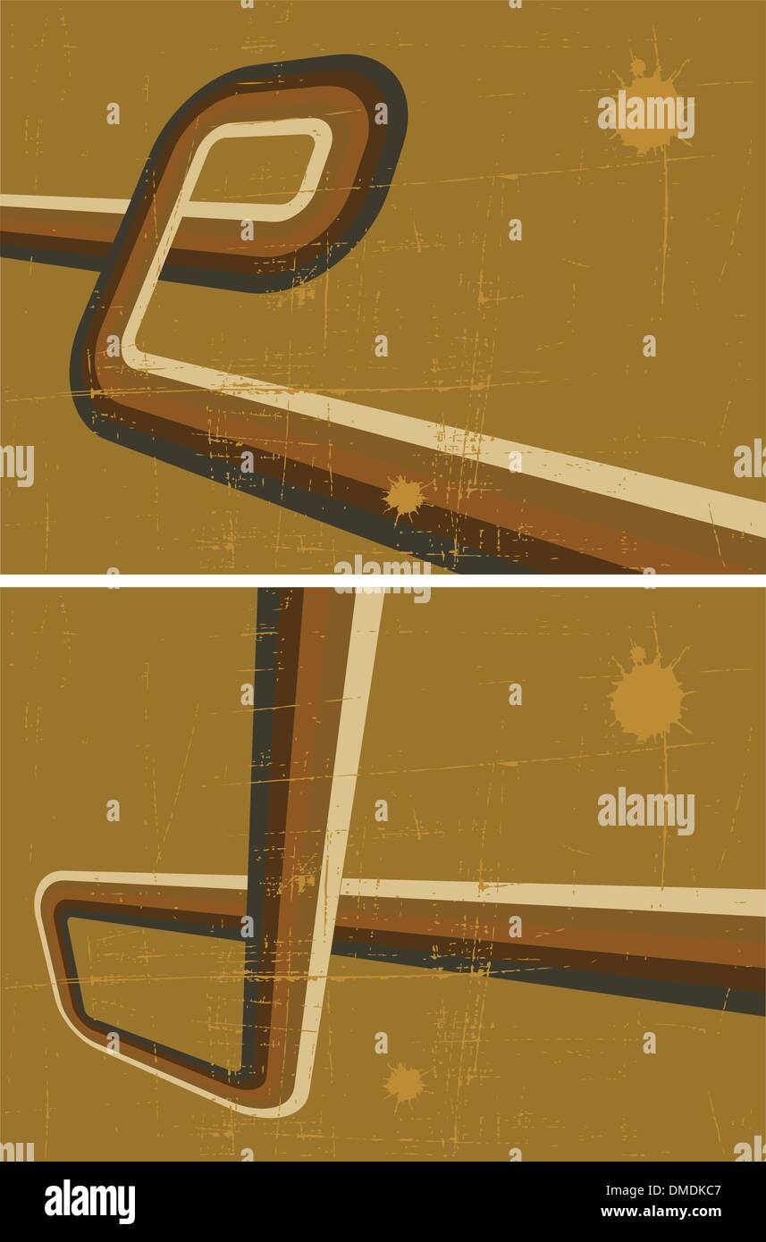 Abstract line set perspective Stock Vector Images - Alamy