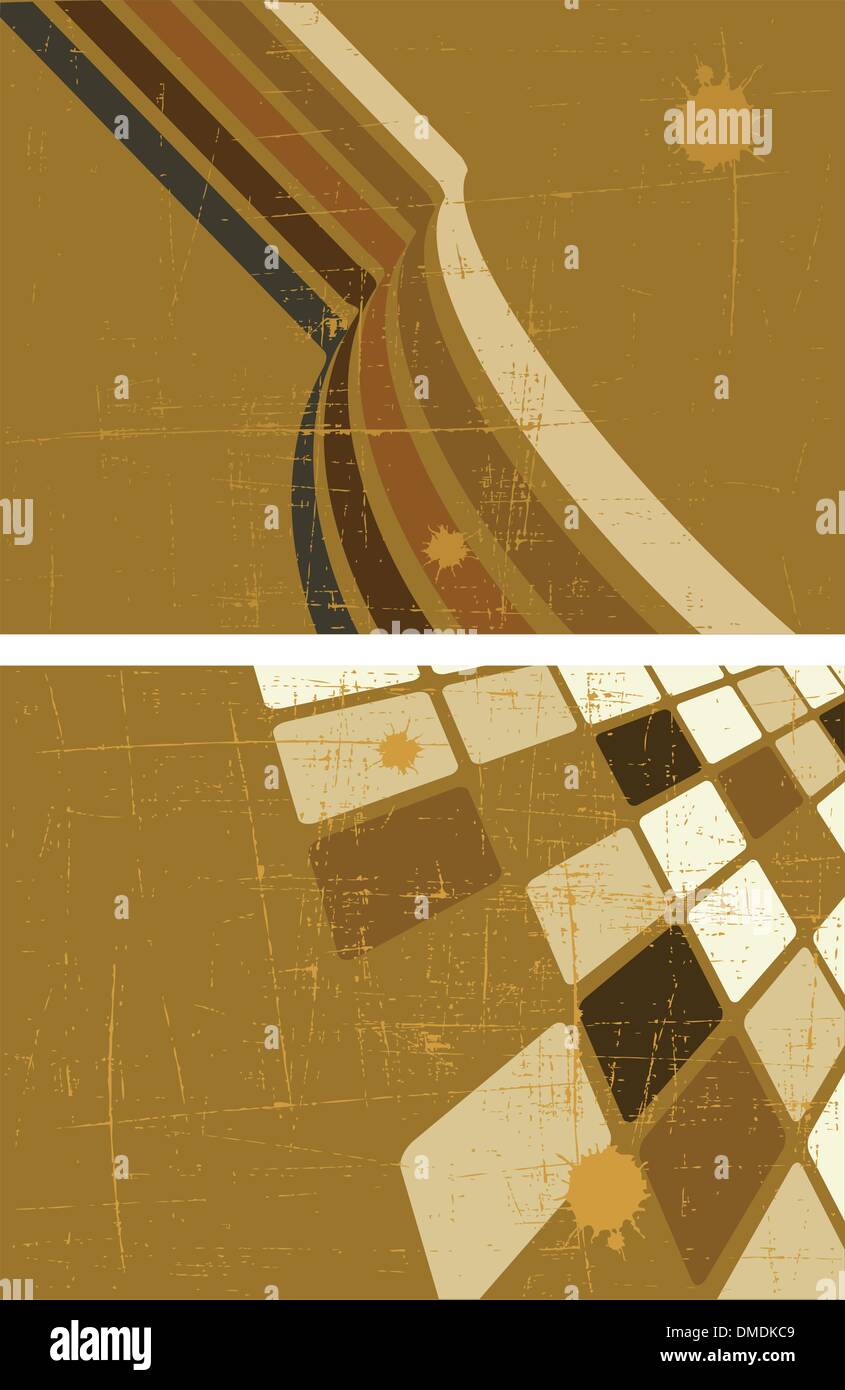 the brown vector abstract background set Stock Vector Image & Art - Alamy