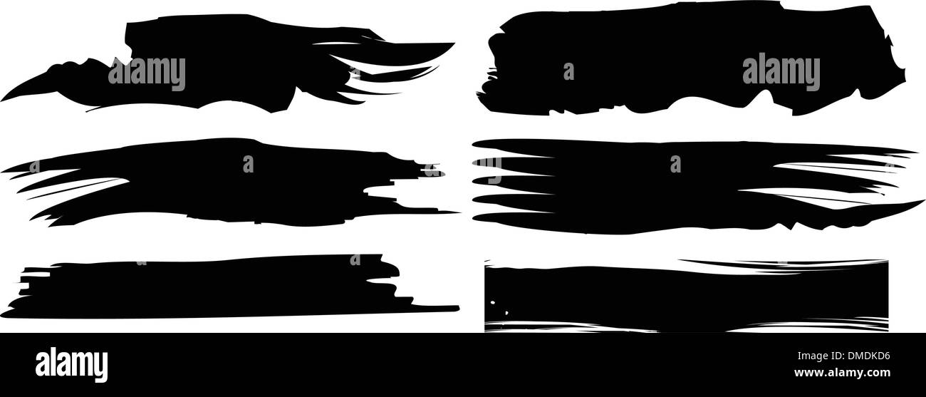 vector black banners set Stock Vector Image & Art - Alamy