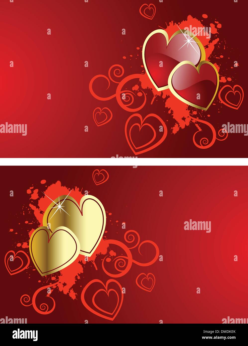 the vector valentines day background Stock Vector Image & Art - Alamy