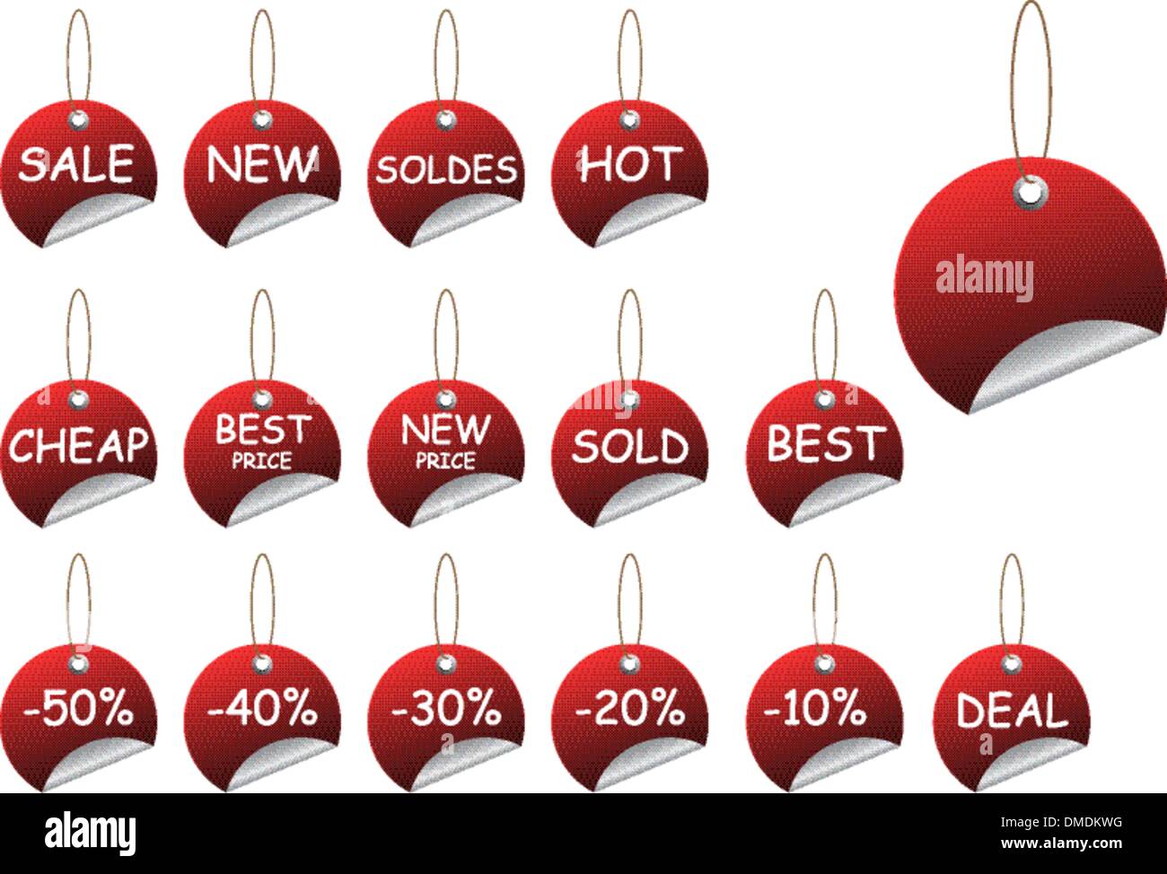 Set of stickers Stock Vector Image & Art - Alamy