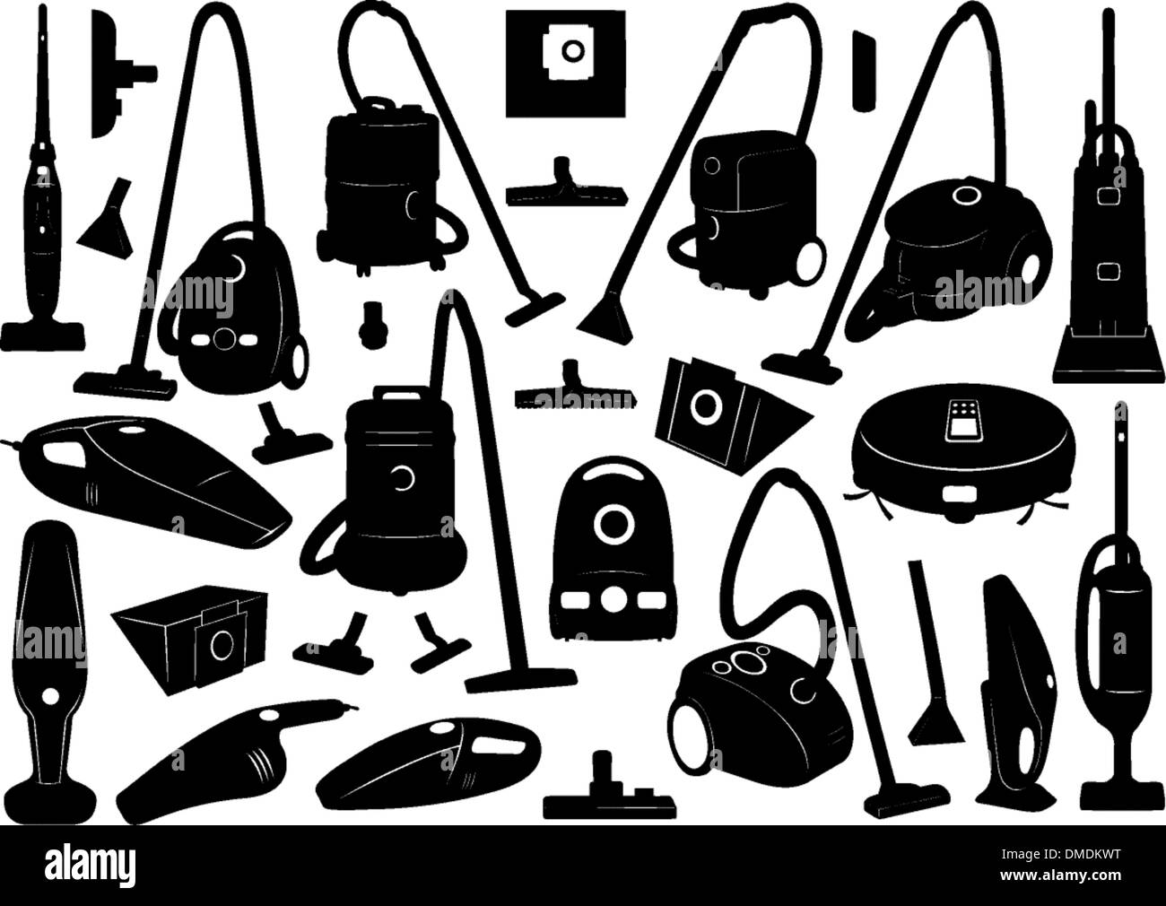 Set white cleaners Stock Vector Images - Alamy