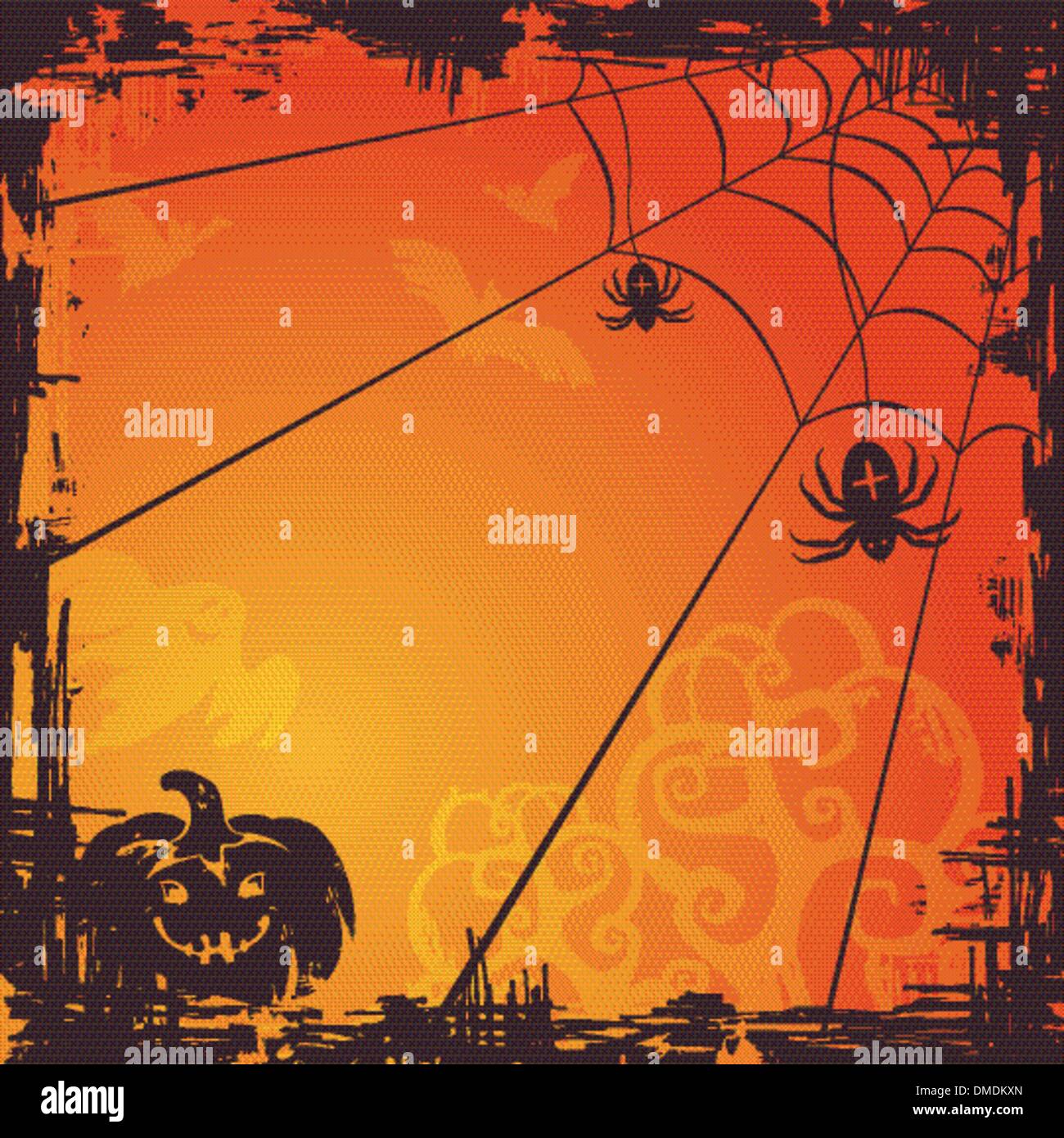 Halloween vector background Stock Vector Image & Art - Alamy