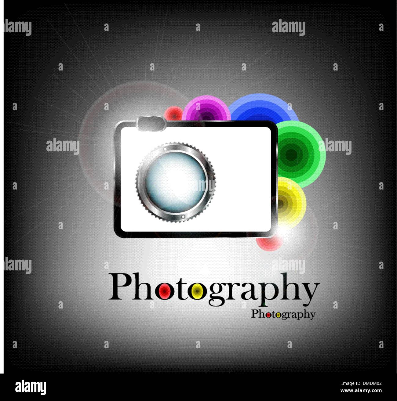 Vibrant design background Stock Vector Images - Alamy