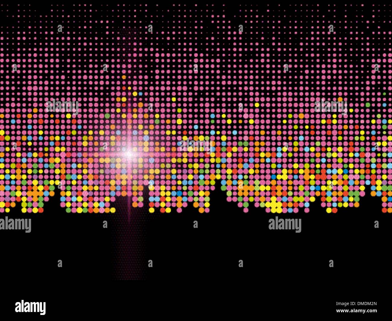 Abstract sparkling colorful night light background Stock Vector Image ...