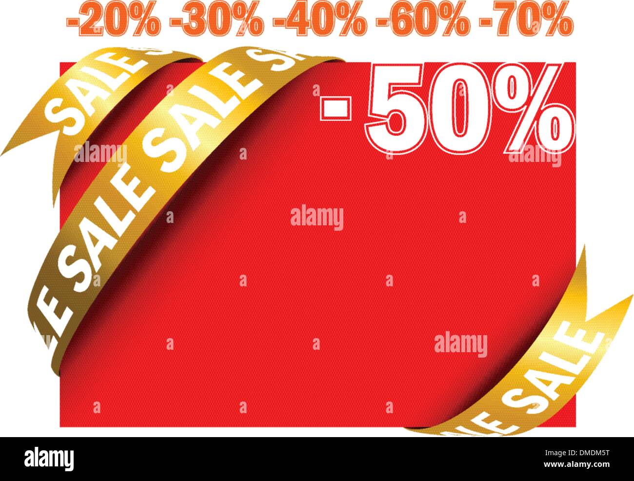 Red sale sign tag in vector Stock Vector Image & Art - Alamy