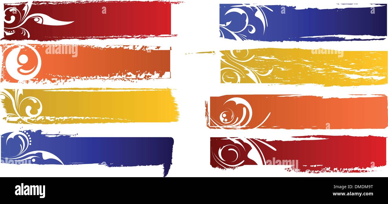 vector color banners set Stock Vector Image & Art - Alamy