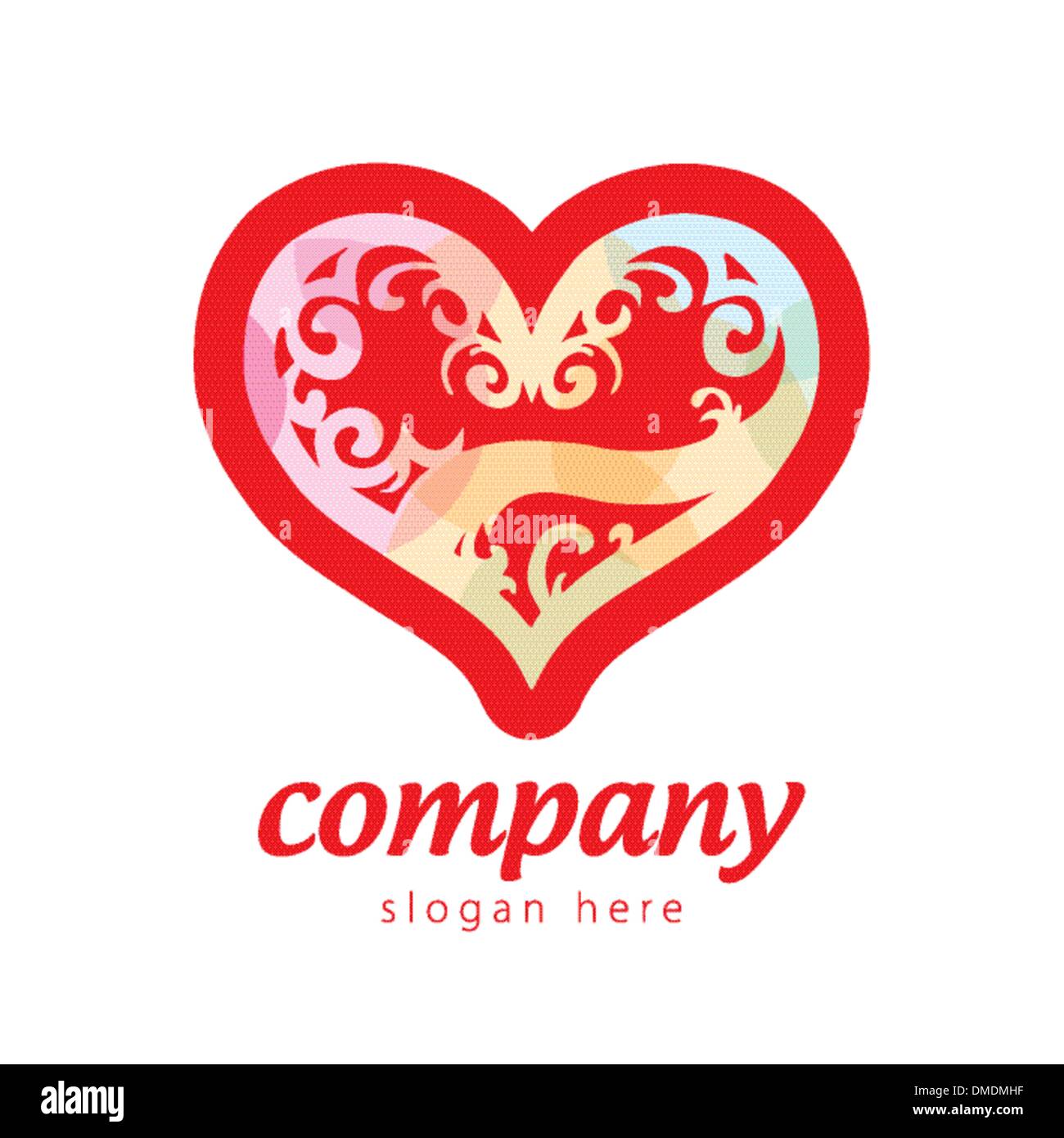 heart for wedding Stock Vector Image & Art - Alamy