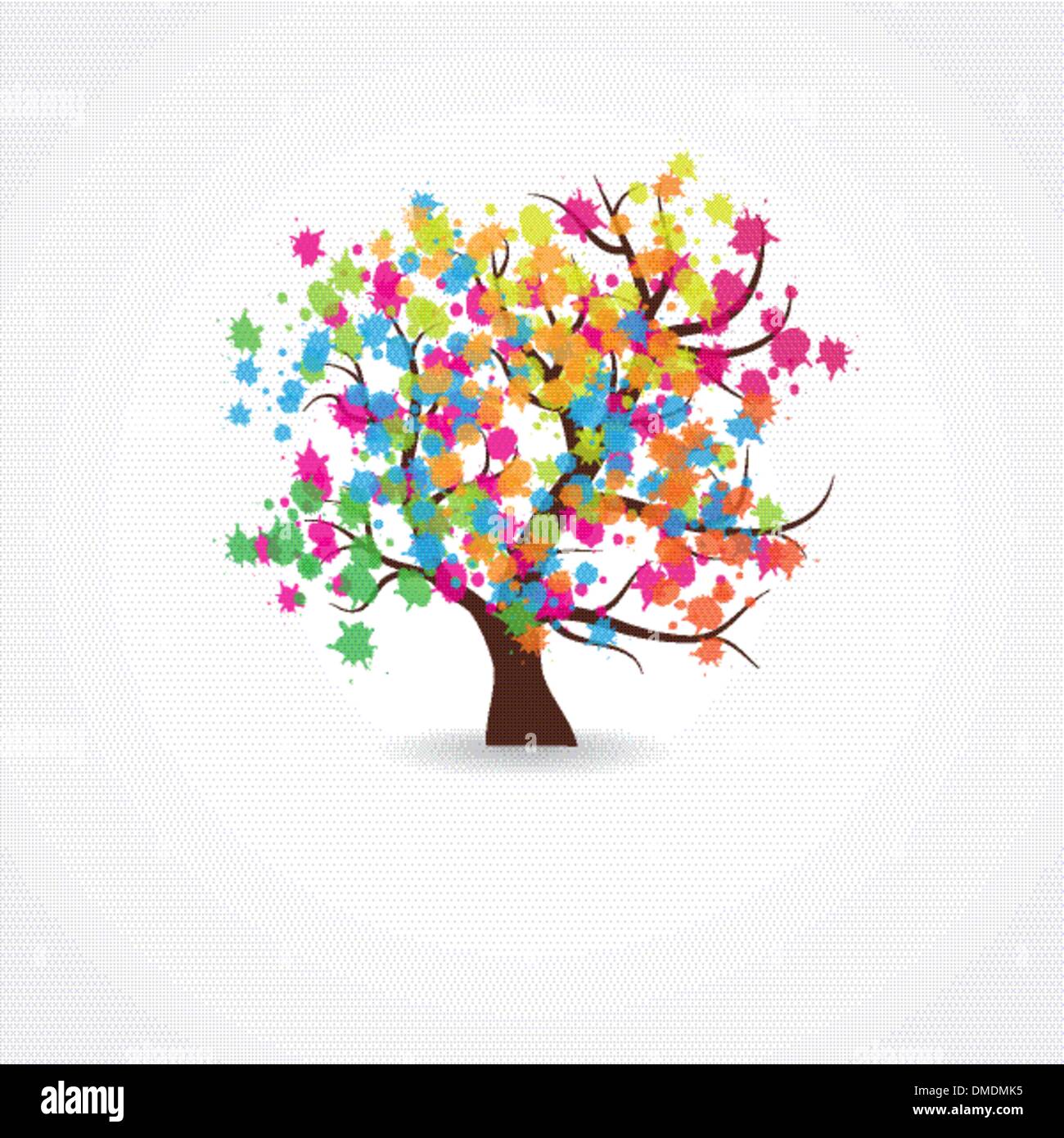 Stylized vector tree Stock Vector Image & Art - Alamy