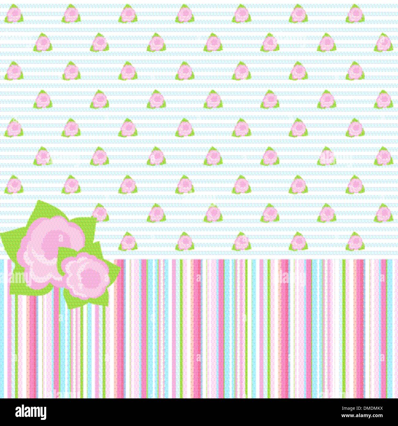 Abstract rose flower. Vector illustration Stock Vector Image & Art - Alamy