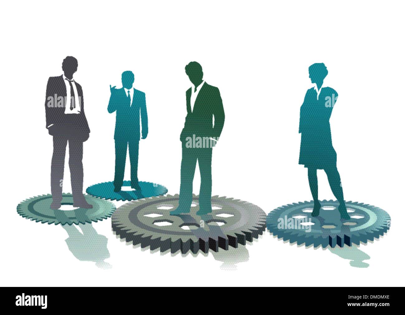 Society development Cut Out Stock Images & Pictures - Alamy