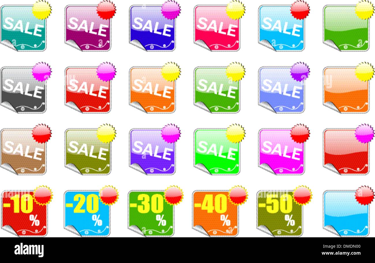 Sold sticker hi-res stock photography and images - Alamy