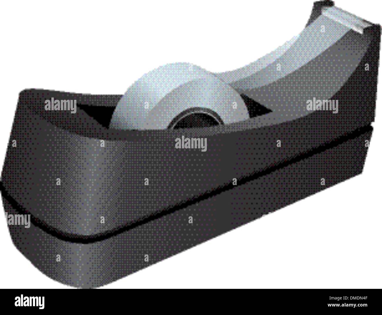 Cellophane tape dispenser Stock Vector Images - Alamy