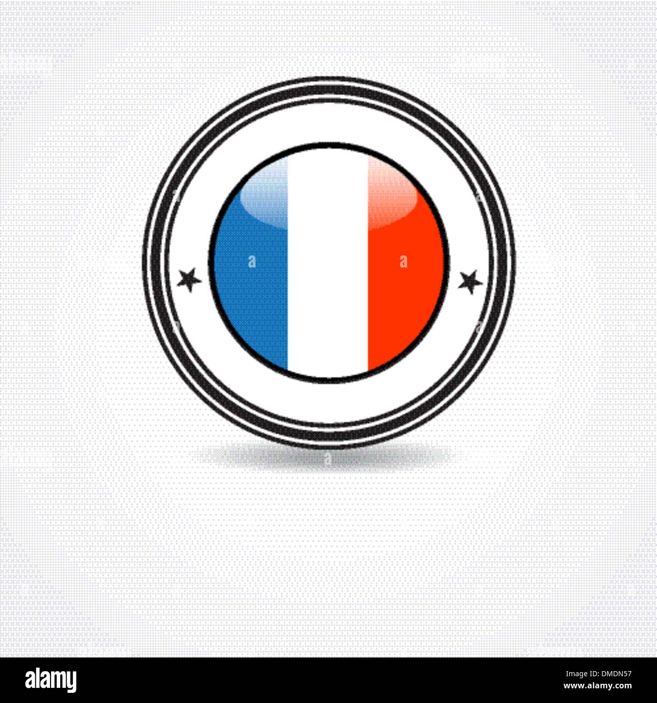 France seal stamp mark Stock Vector Images - Alamy