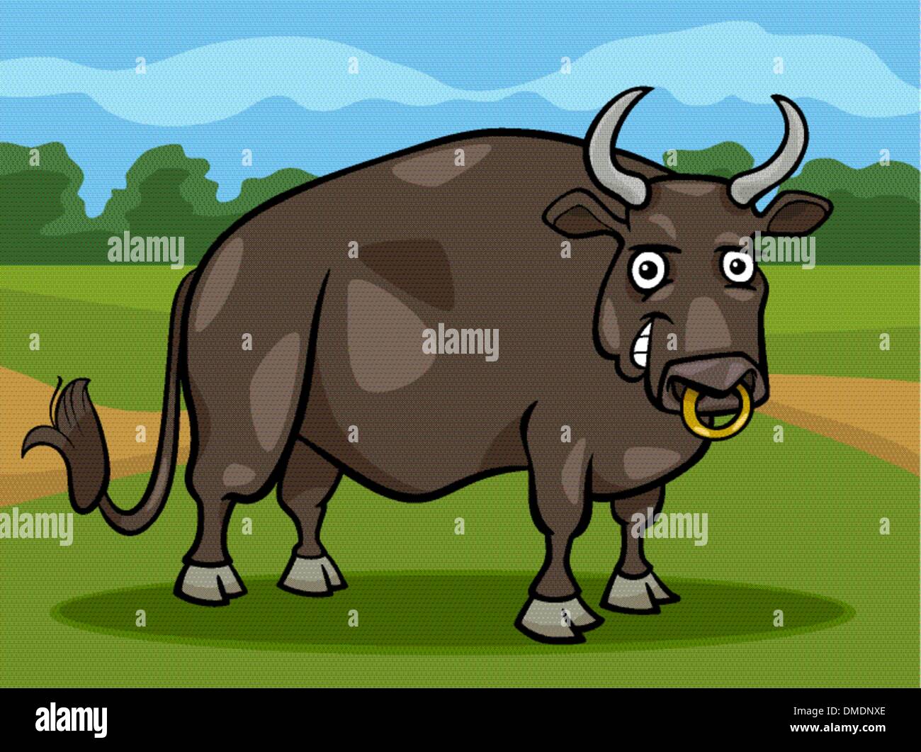 Bull breeding Stock Vector Images - Alamy