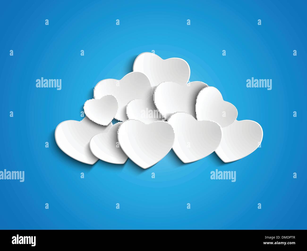 Cumulus cloud in shape Stock Vector Images - Alamy