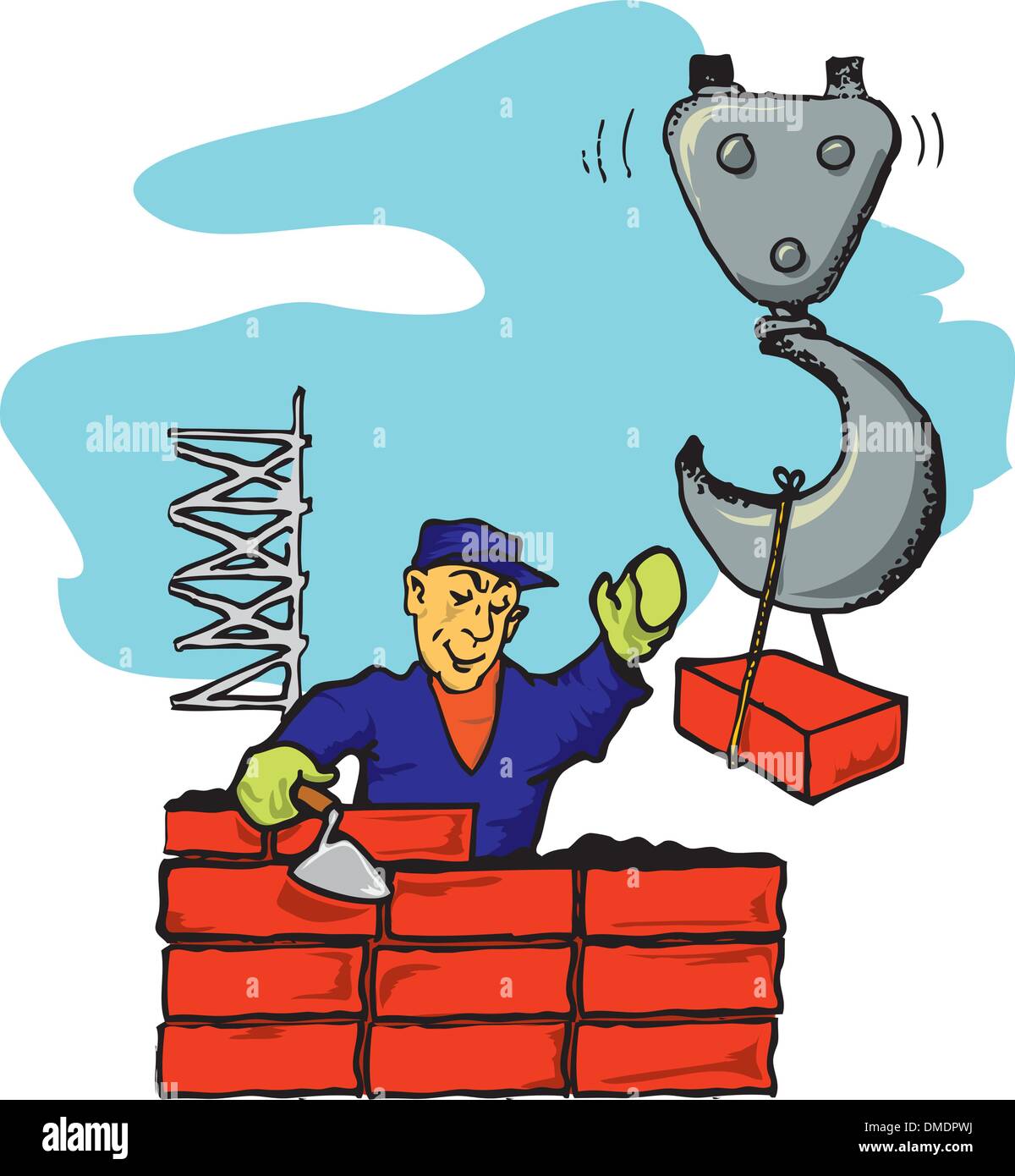 Construction drawing Stock Vector Images - Alamy