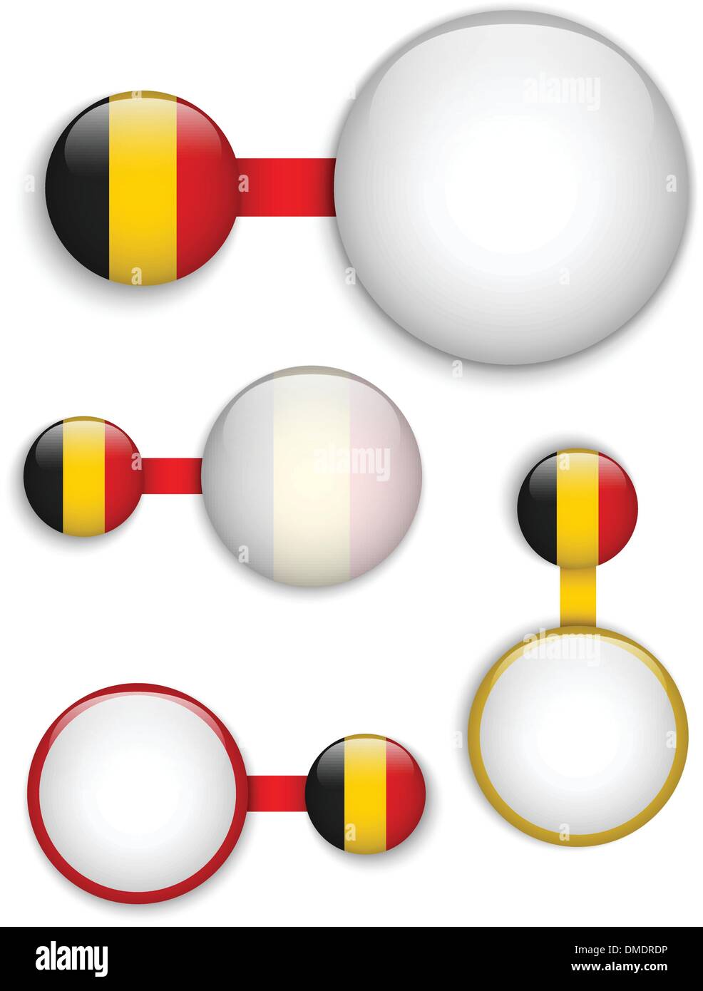 Vector - Belgium Country Set of Banners Stock Vector Image & Art - Alamy