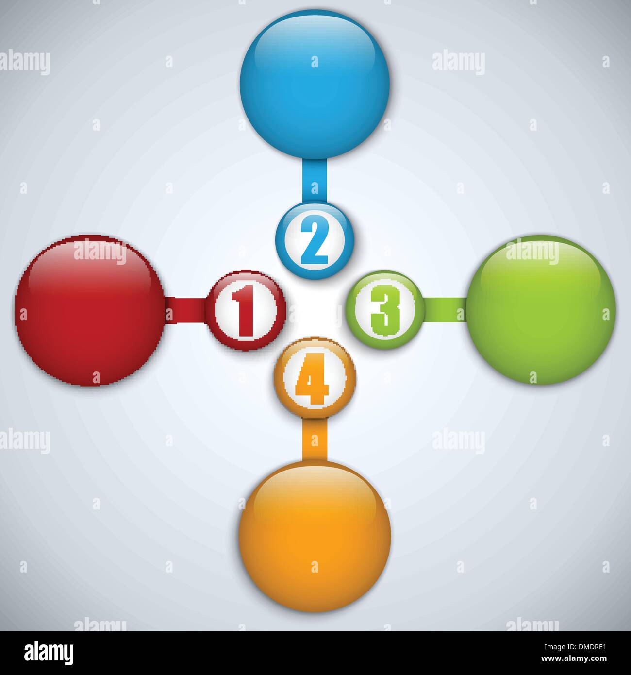 Set of Colorful Frames with Numbers Stock Vector Image & Art - Alamy