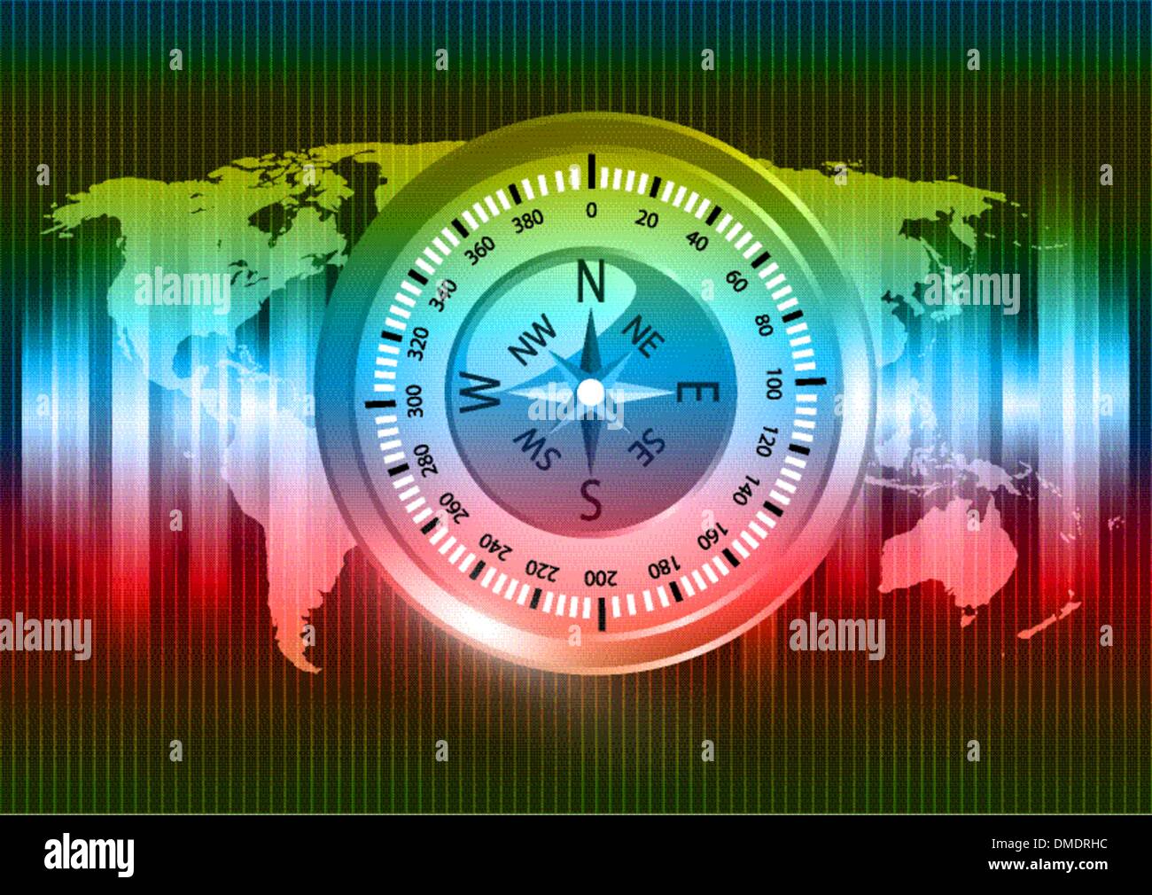 abstract compass background vector eps 10 Stock Vector Image & Art - Alamy