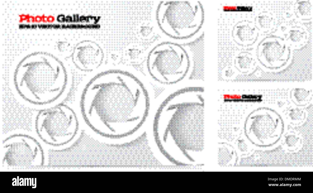 Photo gallery background Stock Vector Image & Art - Alamy