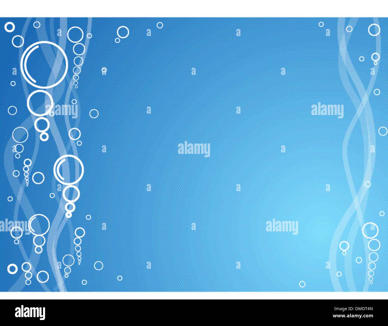 Beautiful blue water in Stock Vector Images - Alamy
