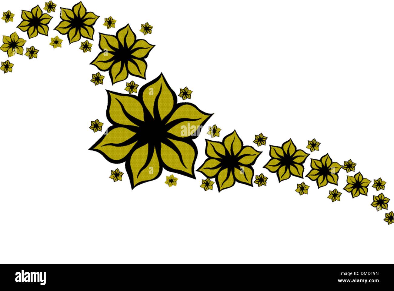 Floral Design Decoration Stock Vector Image & Art - Alamy