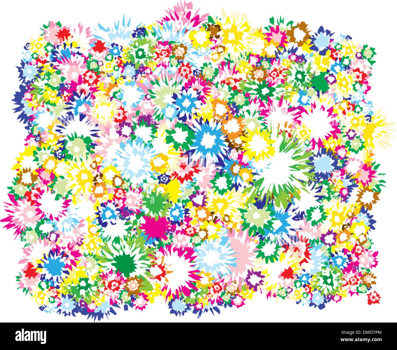 Vivid flowers background Stock Vector Image & Art - Alamy