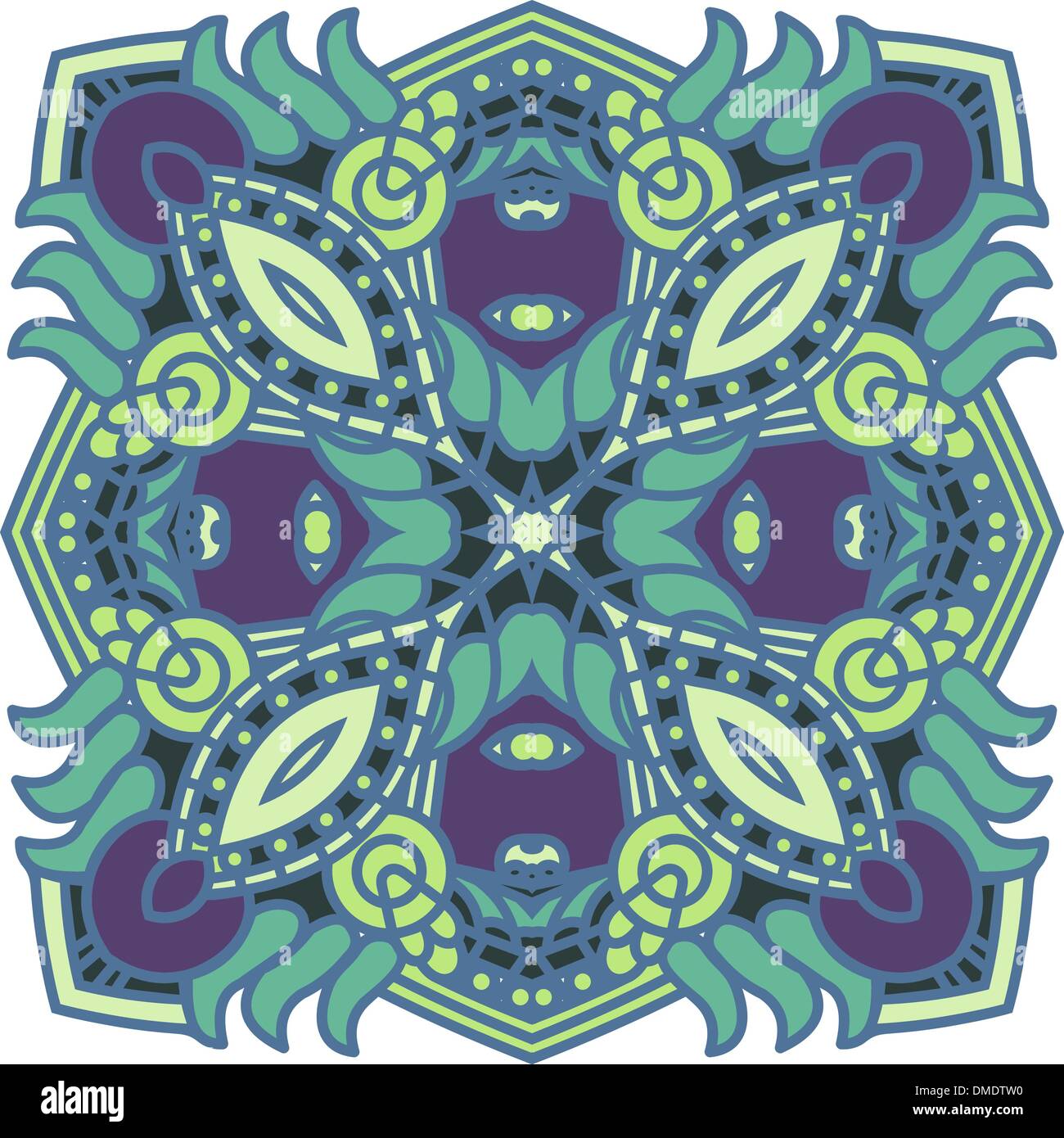 Vector Square Decorative Design Element Stock Vector Image & Art - Alamy