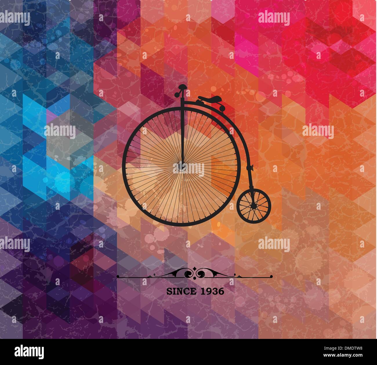 Scrap bicycle Stock Vector Images - Alamy