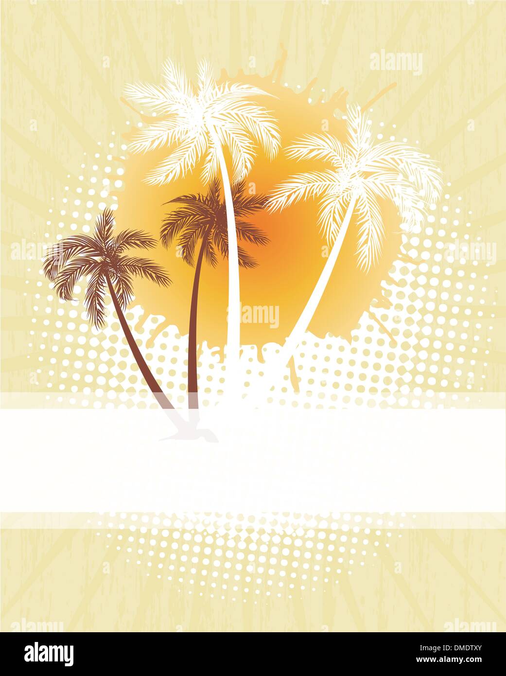 Summer background grunge beach Stock Vector Images - Alamy