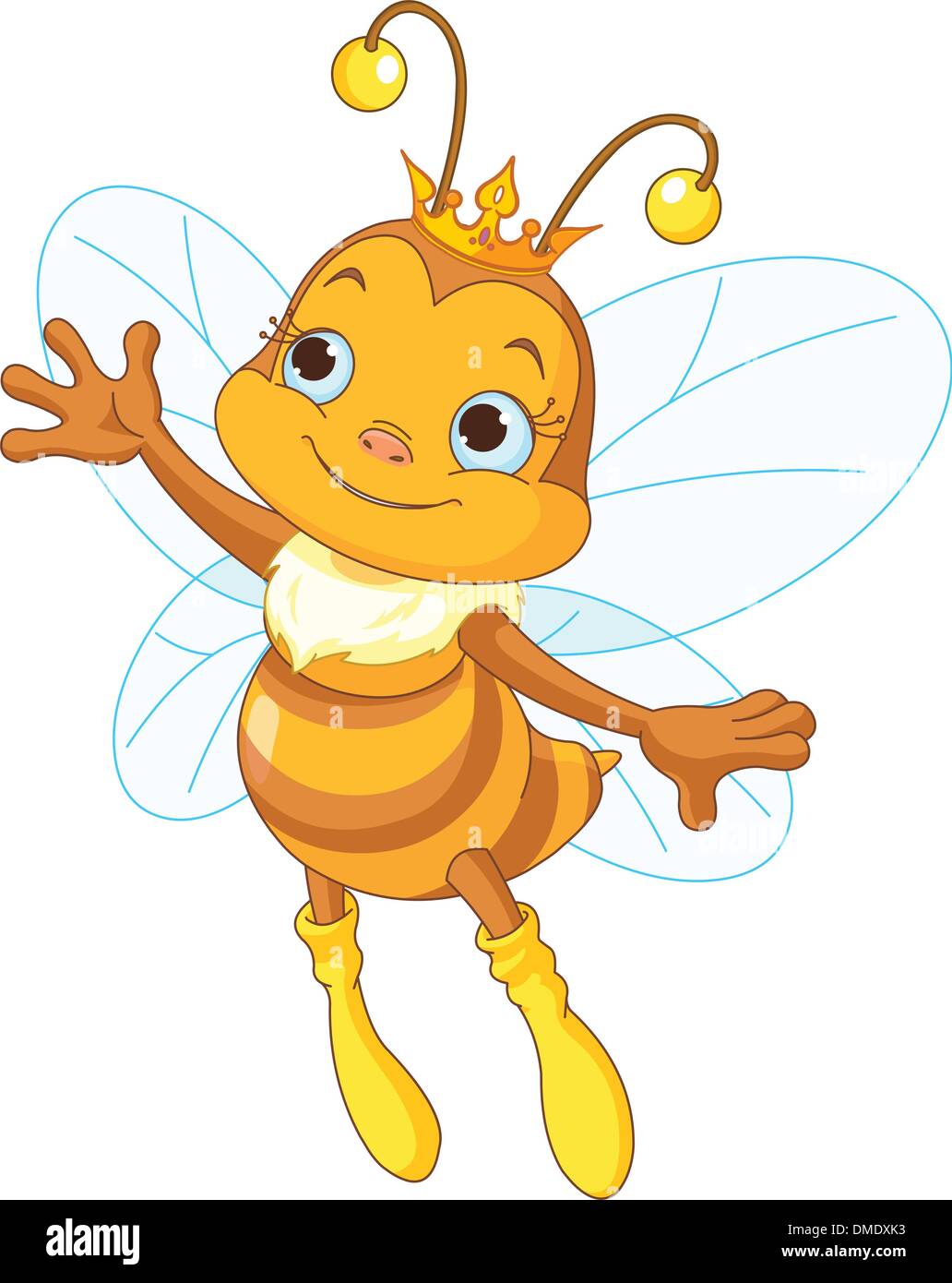 Queen bee showing Stock Vector Image & Art - Alamy