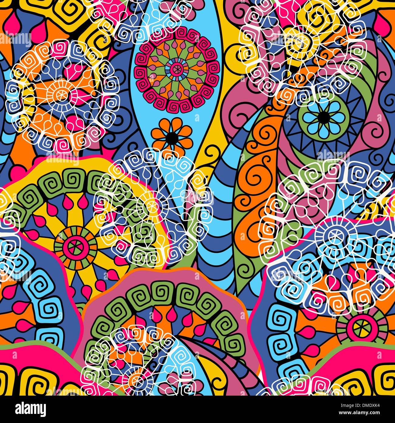 Seamless colorful pattern Stock Vector Image & Art - Alamy