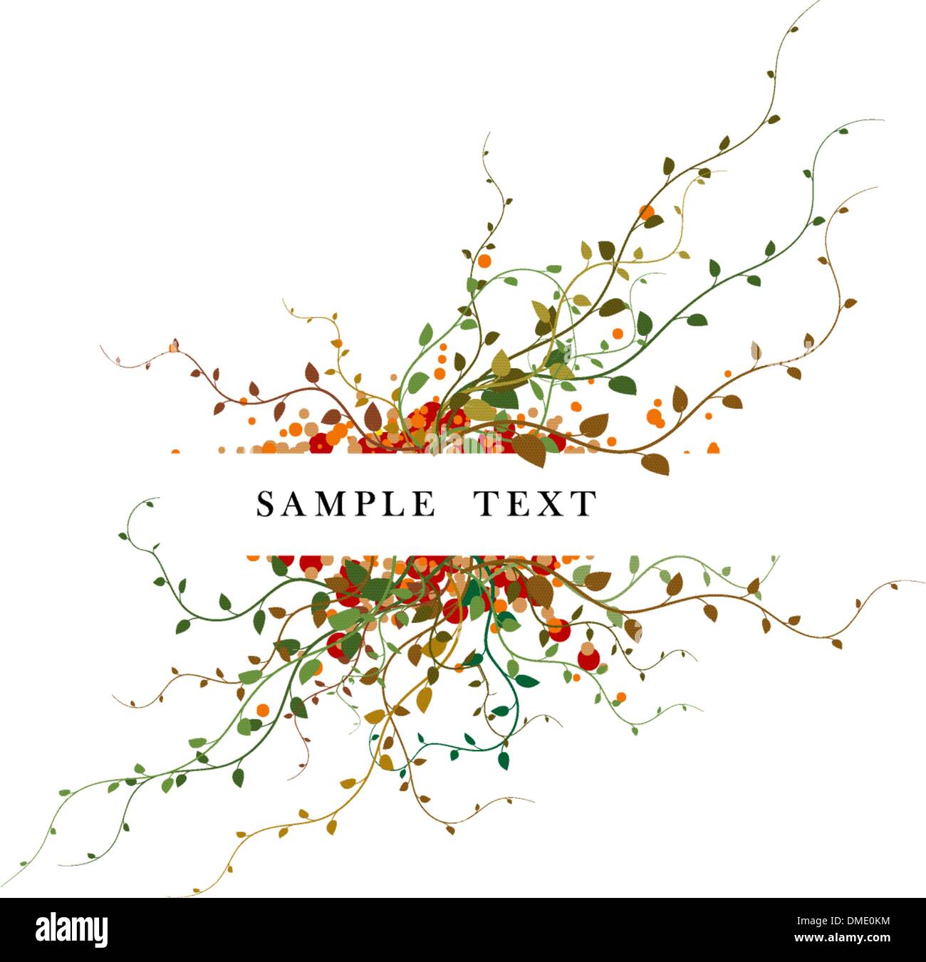 Autumn floral Cut Out Stock Images & Pictures - Alamy