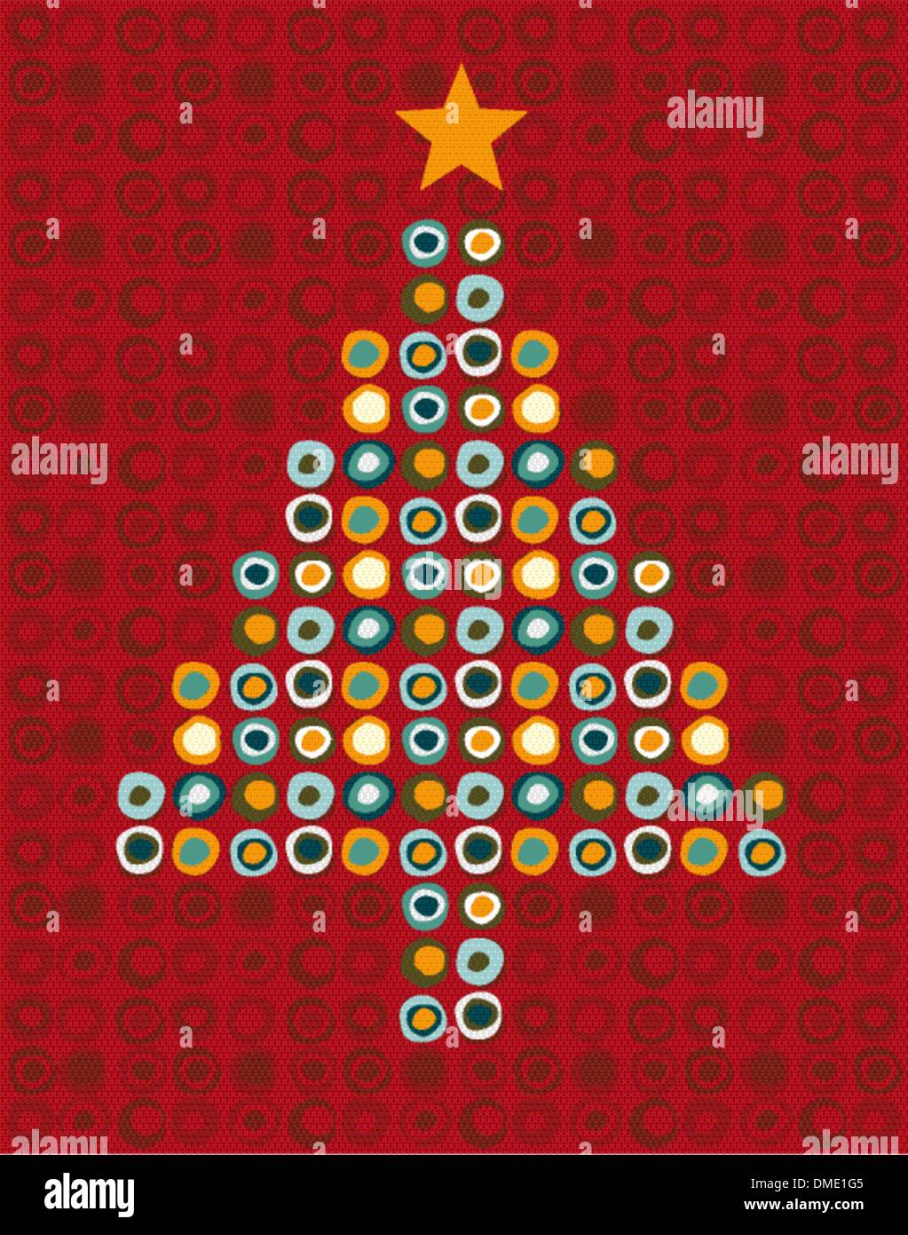 Christmas tree star colorful Stock Vector Images - Alamy