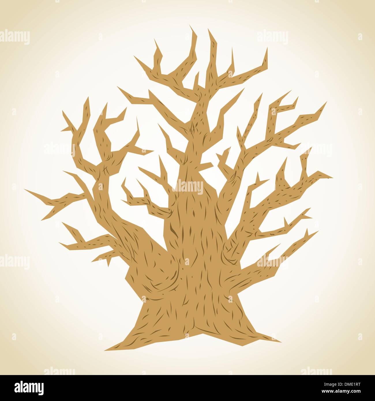 Old ancient tree Stock Vector Images - Alamy