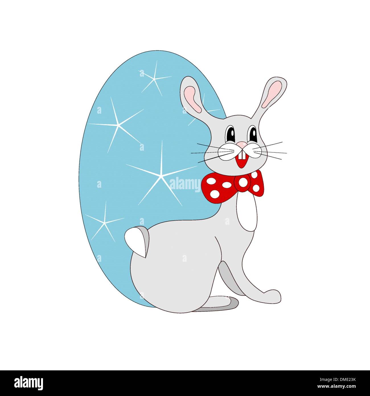 Grey bunny cartoon hi-res stock photography and images - Alamy
