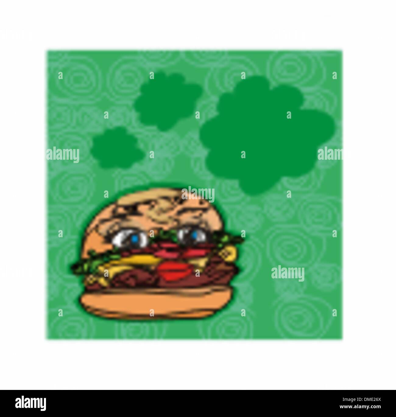 Cute excited expression Stock Vector Images - Alamy