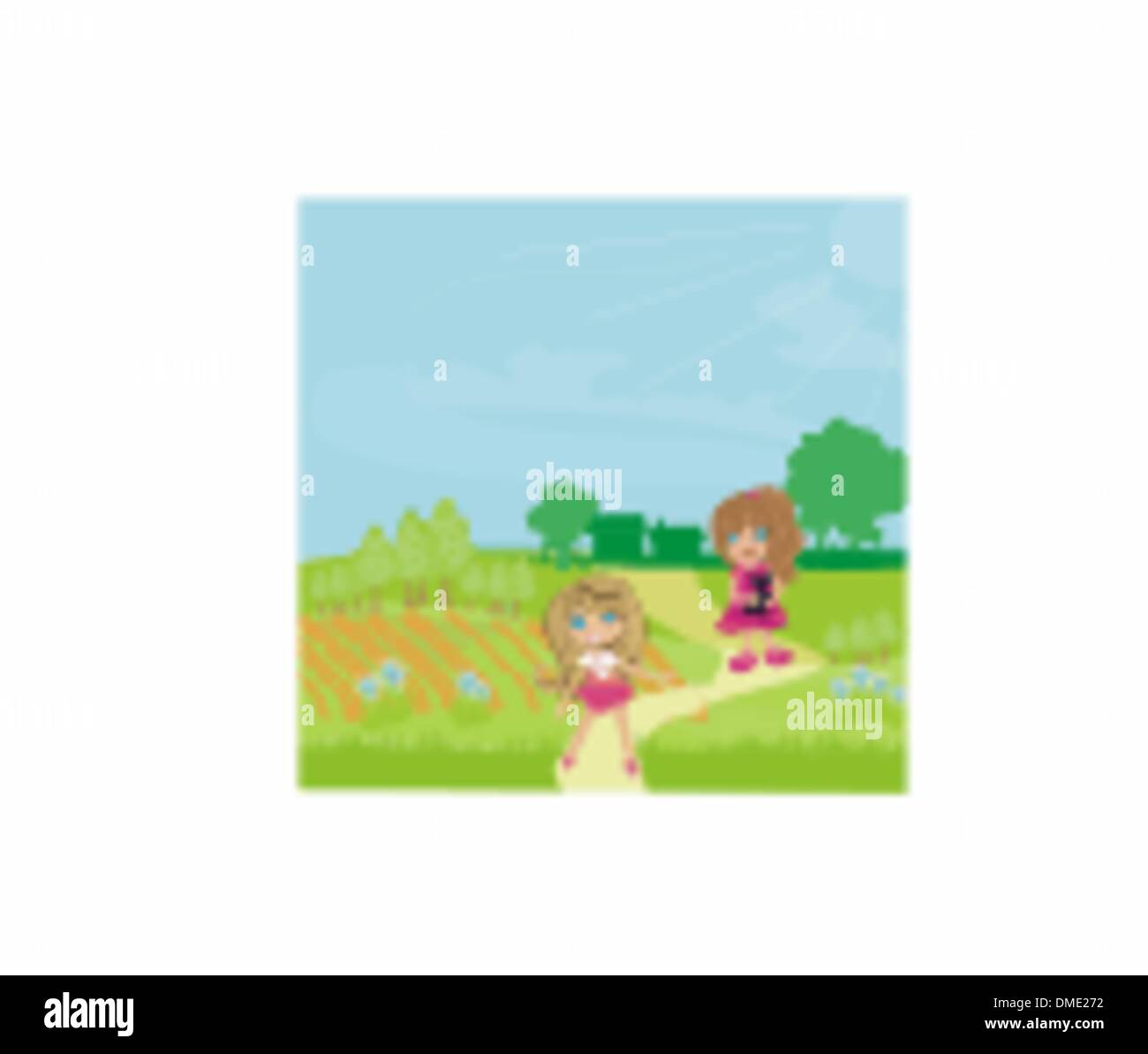 Pretty in pink sweet Cut Out Stock Images & Pictures - Alamy