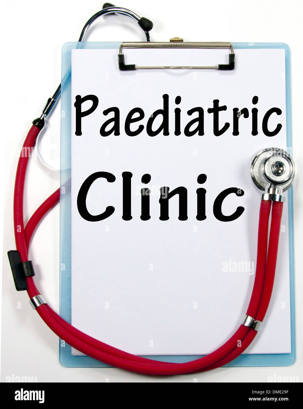 paediatric clinic sign Stock Photo - Alamy